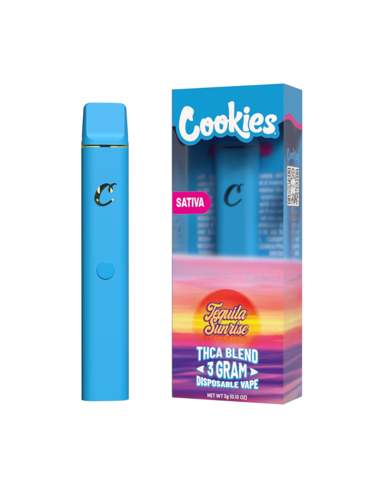 THCa Disposable 3g Tequila Sunrise | Cannabis Jamaica